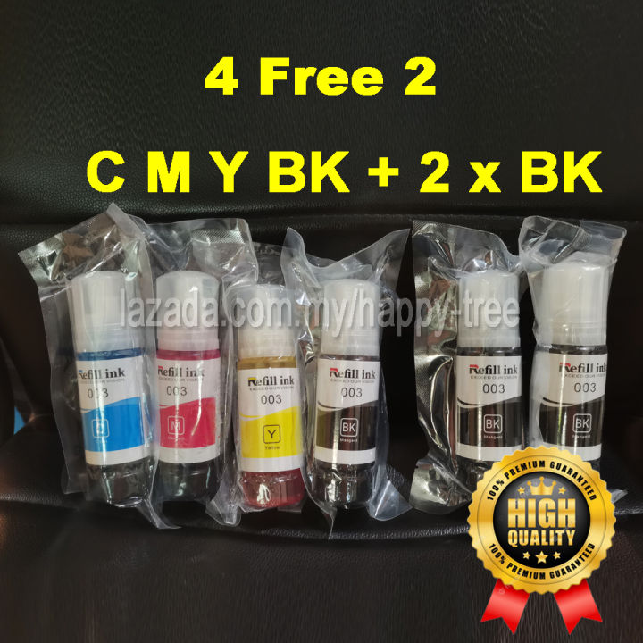 003 Refill Ink Compatible Printers model : L1110 / L3110 / L3116 ...