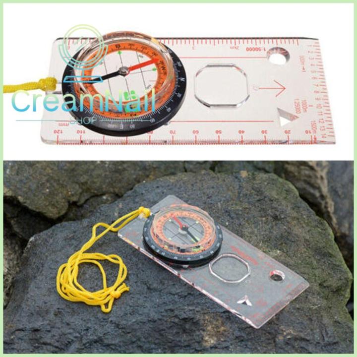 CREAM NAIL SHOP Professional Portable Transparent Orienteering ...