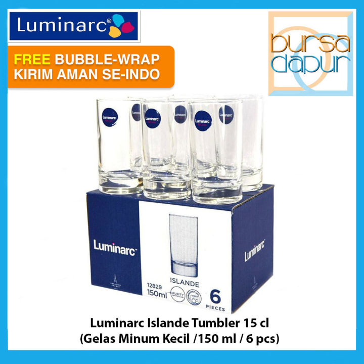 Luminarc Islande Tumbler 15 cl 150 ml 5 Oz Juice Glass (12829) | Lazada ...
