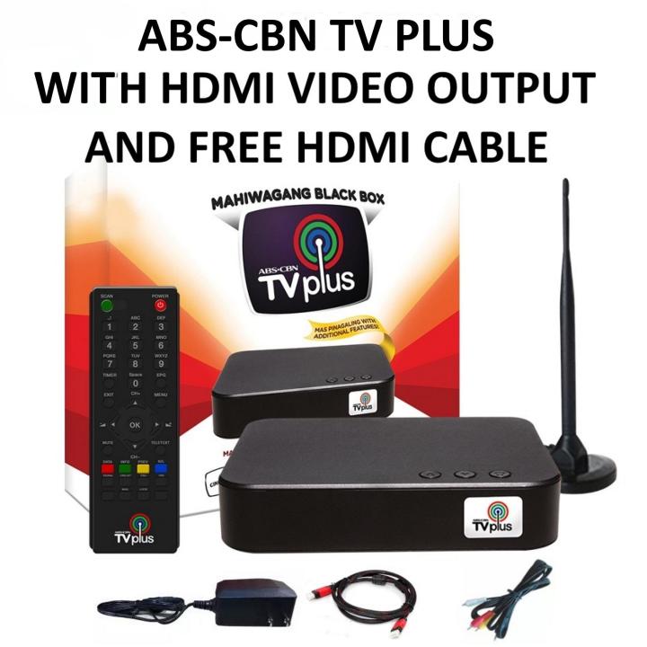 ABS-CBN TV Plus With HDMI Video Output and Free HDMI Cable | Lazada PH