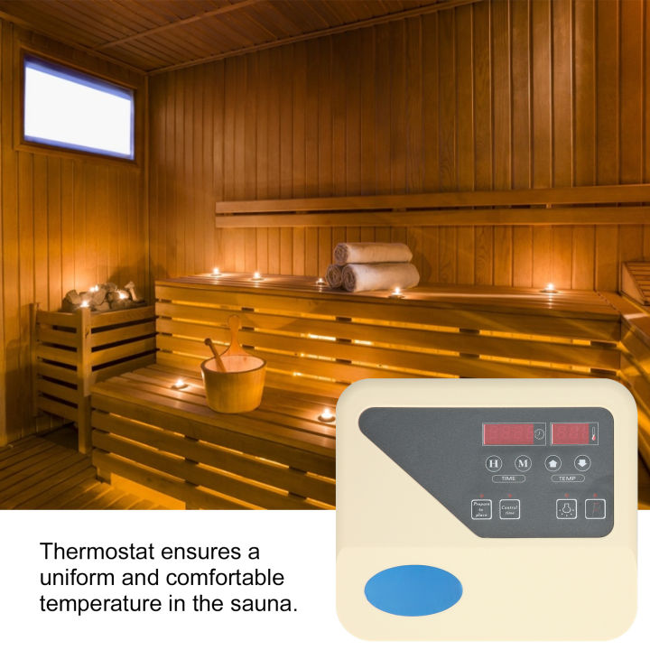 Sauna Stove Temperature Controller LCD Digital Display External ...