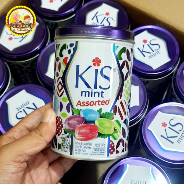 Permen KIS Festive (isi 61 pcs) 150 Gram / Mint Assorted - Duo Bocil ...