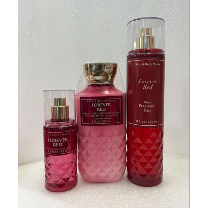 Bath & Body Works Forever Red Fine Fragrance Mist/Lotion | Lazada PH