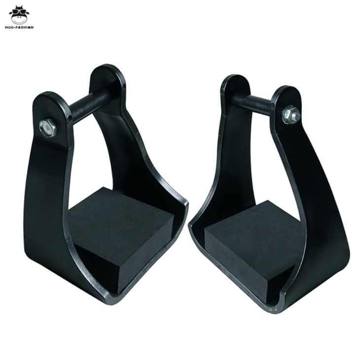 Western Stirrups Horse Stirrups With Thick Treads, Lightweight Shock ...