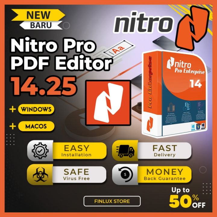 Nitro Pro Enterprise PDF v14.25 Latest 2024 Lifetime For Win & McOS ...