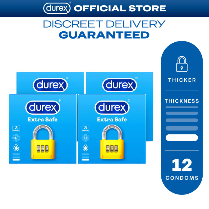 Durex Extra Safe Condoms Pack Of 12s Lazada Ph