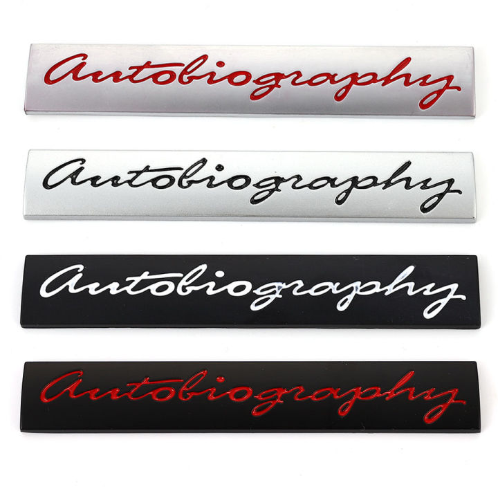 Autobiography Logo Car Emblem Auto Badge Decal For Land Rover Ranger ...
