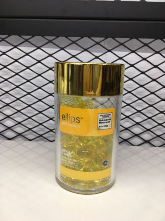 Ellips Hair Vitamin Smooth & Shiny with Aloe Vera Oil Enriched with ...