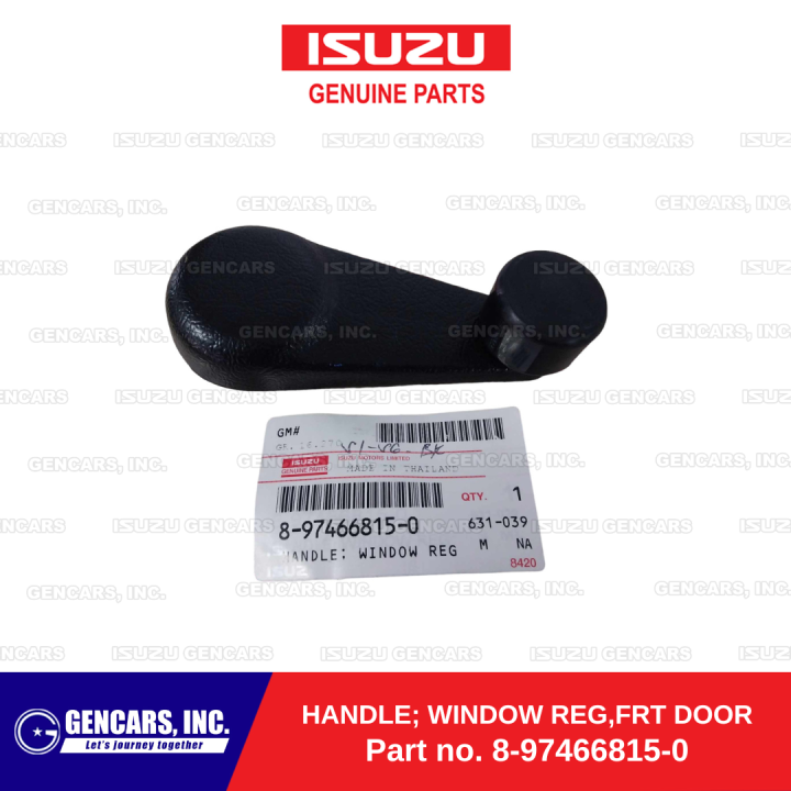 Isuzu Handle Window Regulator for Traviz 2018-2023 (8974661850 ...
