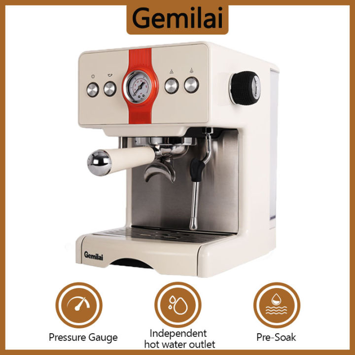 GEMILAI CRM3609 mesin kopi 3605 versi dinaik taraf 2023 mesin pembuat ...