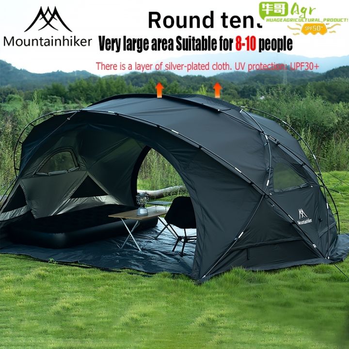 Enhanced MOUNTAINHIKER Dome Tent - Premium Outdoor Shelter with Door Cloth for Camping ...