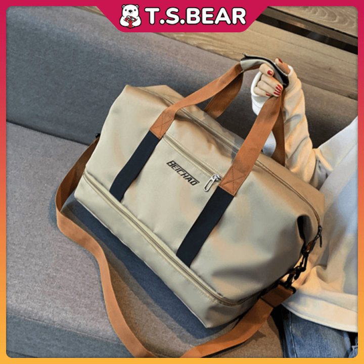 Harajuku Travel Luggage Bag Fashion Unisex Beg Duffel Bag Lelaki Wanita ...