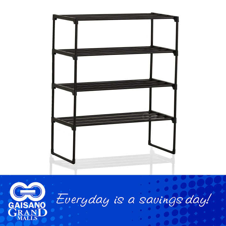 Home Innovative 4-tier Metal Shoe Rack 830 Gaisano Grand | Lazada PH