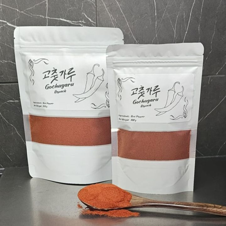 Korean Chilli Powder & Chilli Flakes 200g Premium Korean Gochugaru ...