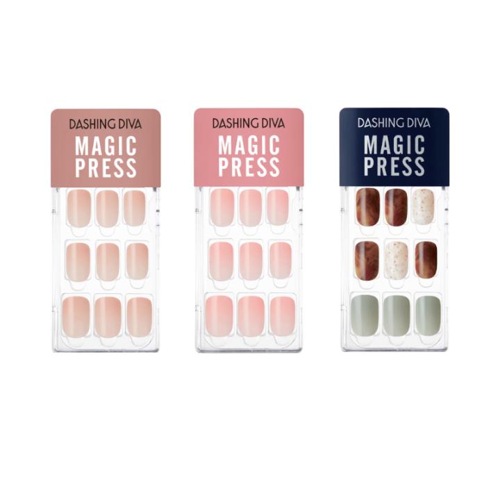 DASHING DIVA Magic Press Regular Round Mani 2022 August Collection | Lazada