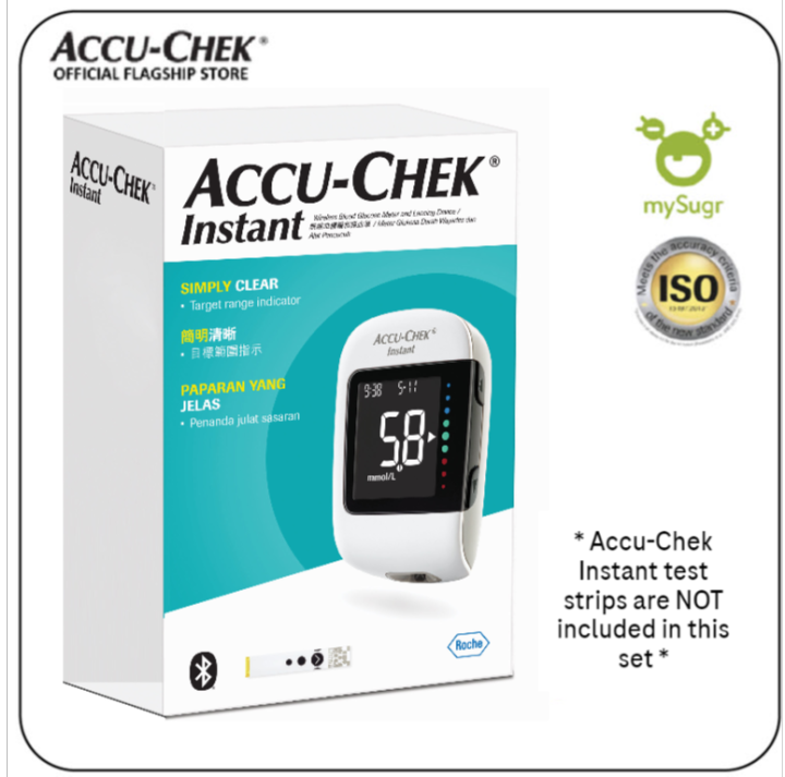 Accu-Chek Instant Meter ONLY (mmol/L) (includes Accu-Chek Softclix ...
