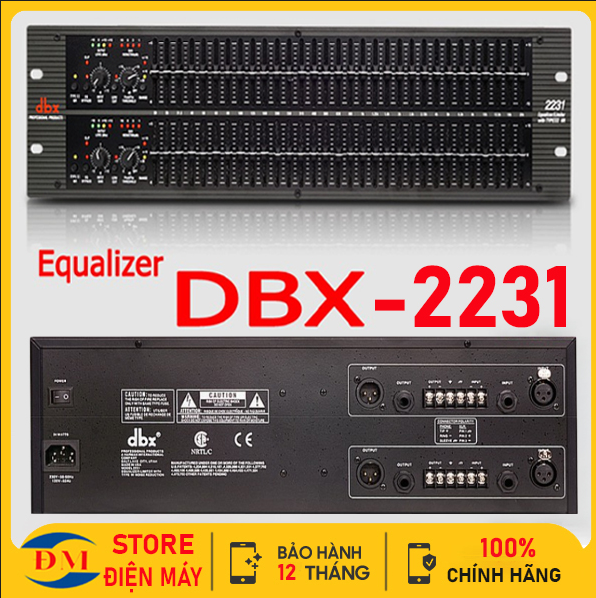 Lọc Xì Âm Thanh Equalizer DBX 231 Hàng Nhập Khẩu -Lọc Tiếng Cao Cấp, Bộ Chỉnh Âm Chuyên Nghiệp ...