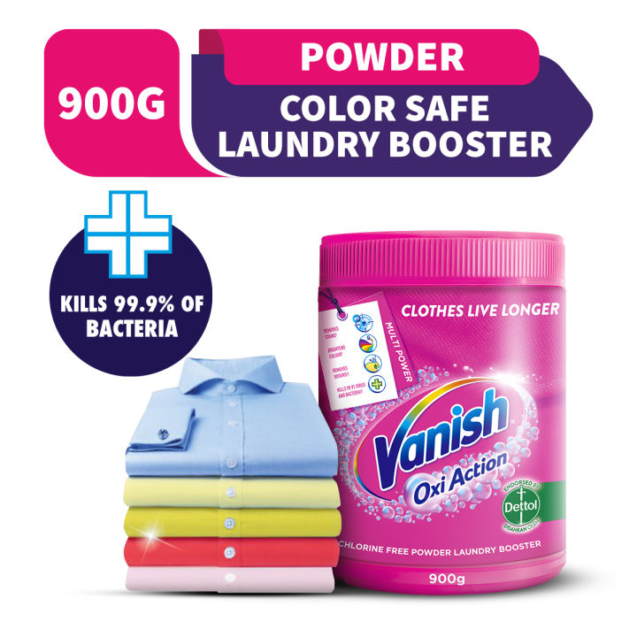 Vanish Laundry Stain Remover Oxi Action Powder 900g | Lazada Singapore