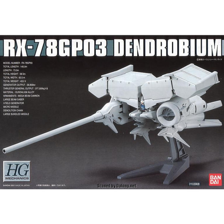 HG 1/550 GP03D Big Size ready stock | Lazada