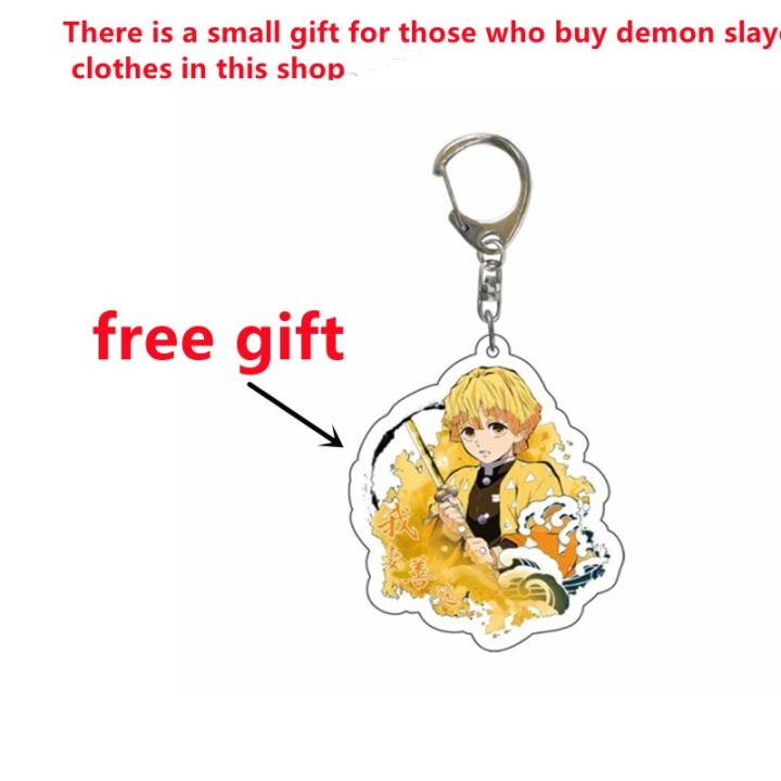 Anime Agatsuma Zenitsu Cosplay Costume Demon Slayer Cosplay Uniform ...