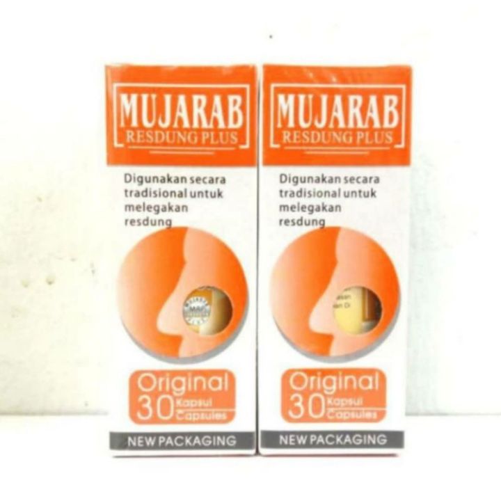 Mujarab Resdung Plus 30ml Original Ready Stock | Lazada