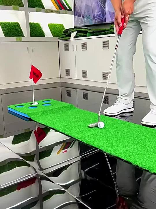 PGM Indoor Golf Trainer Two-Way 12 Hole Ridge Exerciser Family Golf ...