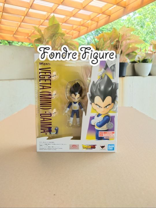 ORIGINAL SHF VEGETA MINI DAIMA DRAGON BALL ACTION FIGURE BANDAI ...
