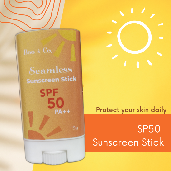 Sunscreen Stick SPF50 Sun Protection Dewy-looking Matte Finish Non ...
