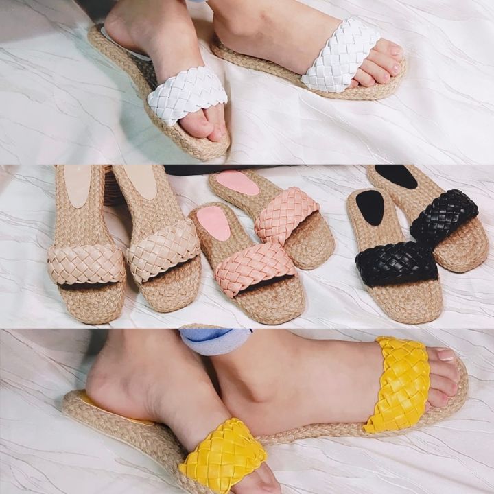 Original Abaca Flat Sandals Pinoy Made Limited Edition Quality Braided ...