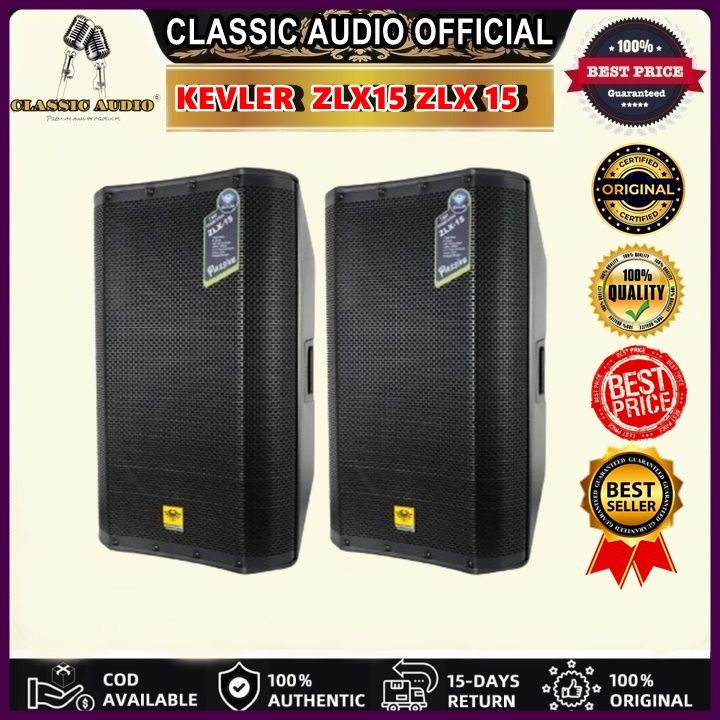 Kevler by Winland ZLX-15 15 inc00hes 10W 2 Way Bass Reflex Passive ...