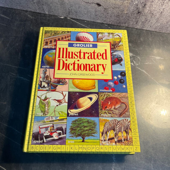 หนังสือ มือสอง พจนานุกรมภาพ ENG GROLIER Illustrated Dictionary - John ...