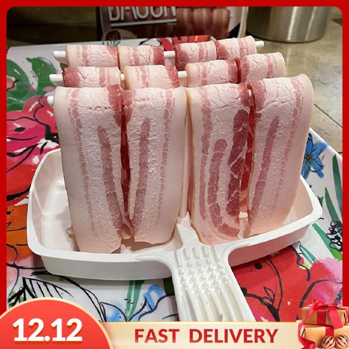 Pezhong Microwave Bacon Cooker Easy and Quick Gadget for Breakfast ...