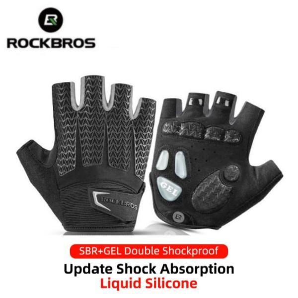 ROCKBROS SARUNG TANGAN SEPEDA LIPAT ROAD BIKE MTB GEL PREMIUM MATERIAL - DIRTHE SHOP | Lazada ...