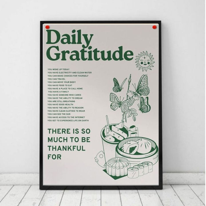 Daily Reminder Self Care Motivational wall poster A3 A4 A5 size | Lazada PH