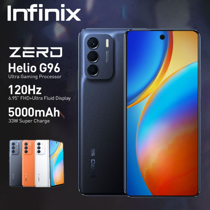 Infinix zero 128+8GB (เพิ่มแรมได้สูงสุด 16GB)หน้าจอ 90HZ 6.78" FHD+G88 ...