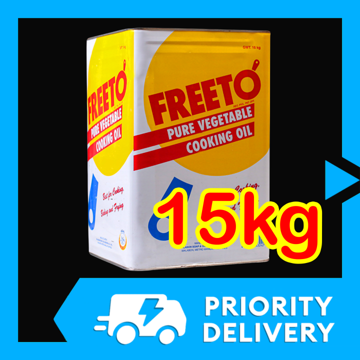 16kg 14L 3.7gal FREETO Pure Vegetable COOKING OIL Palm Olein Coconut ...