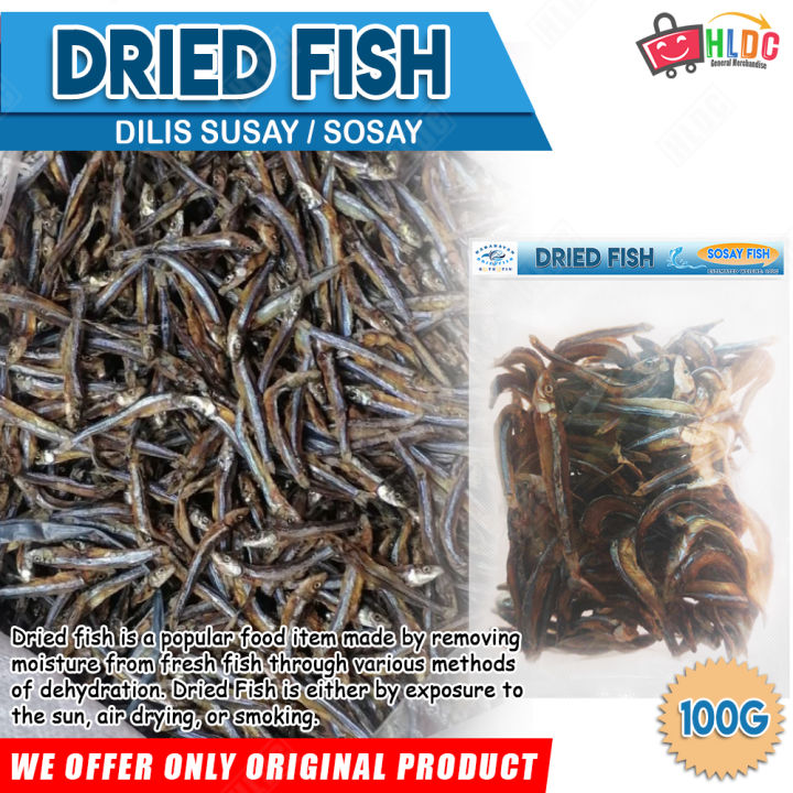 Dried Fish Dilis Susay / Sosay 100g/200g/500g/1kg Dried Anchovies ...