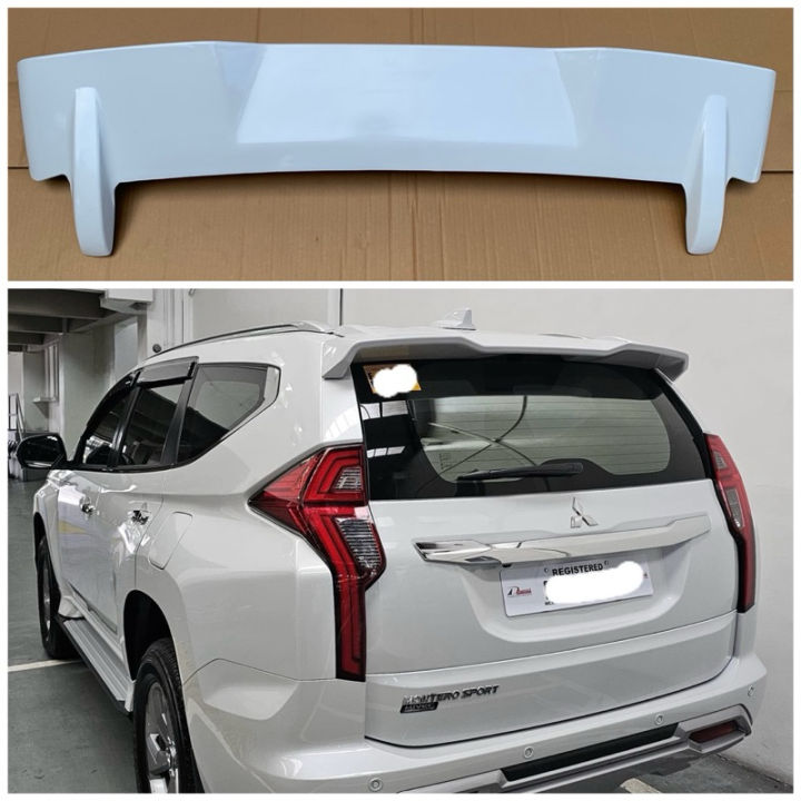 Mitsubishi Montero 2019 - 2025 Spoiler Pearl White | Lazada PH