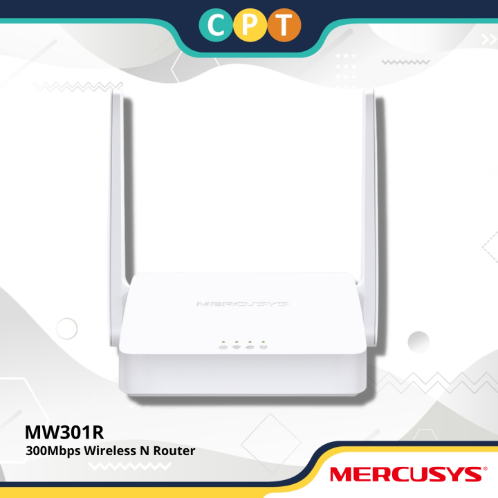 Mercusys MW301R 300Mbps Wireless N Router | Lazada PH