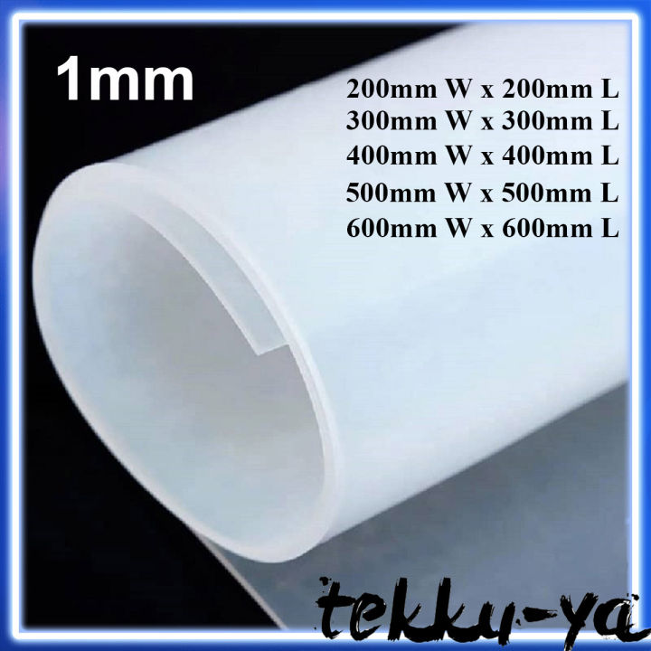 Silicone Rubber Sheet Translucent 1mm Thick Ready Stock In Malaysia ...
