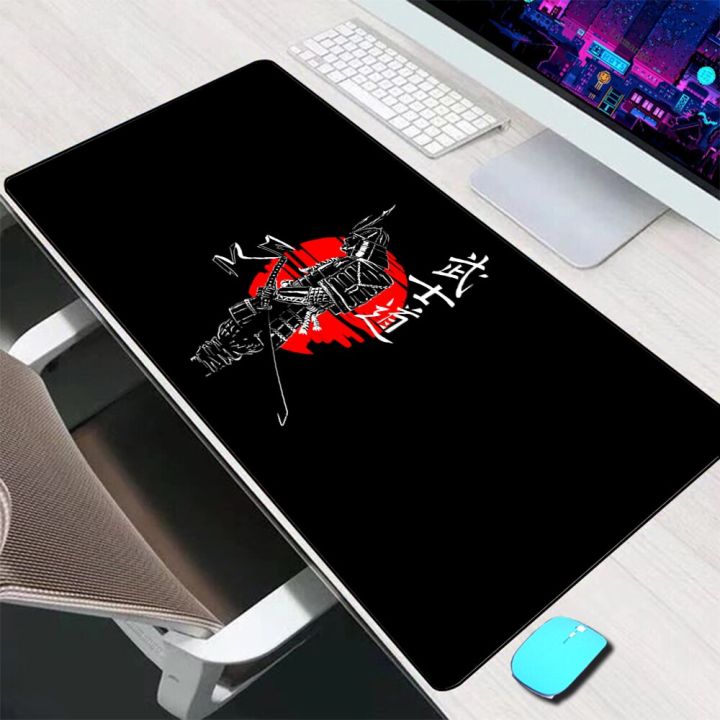 Japanese Ronin Bushido Samurai Mouse Pad Large Gaming Accessories Mouse ...