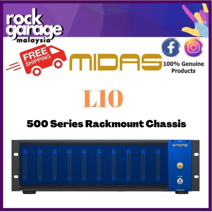 Midas Legend L10 500 Series Rackmount Chassis | Lazada