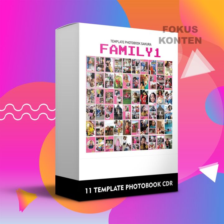 11 Template Photobook CDR v18 | Lazada Indonesia