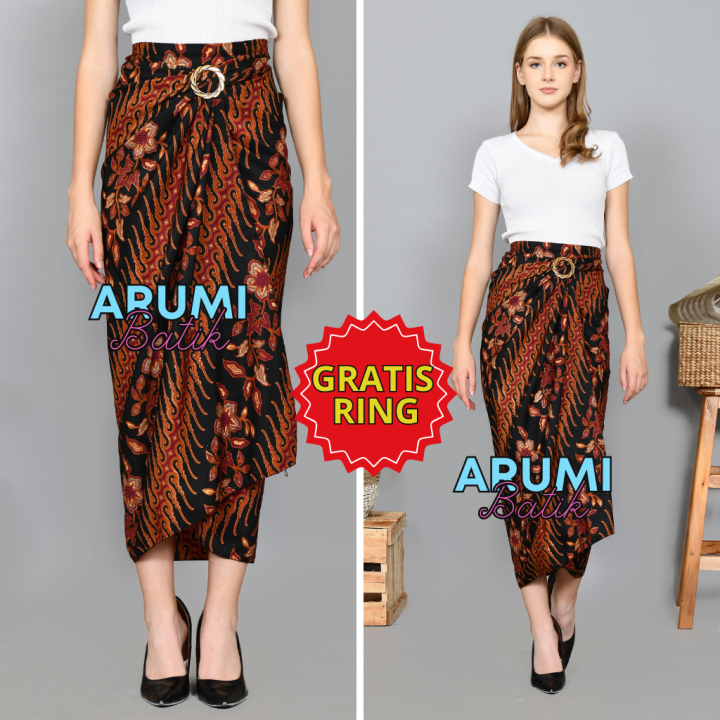 Rok lilit batik modern / rok lilit batik kain lilit / lilit batik ...