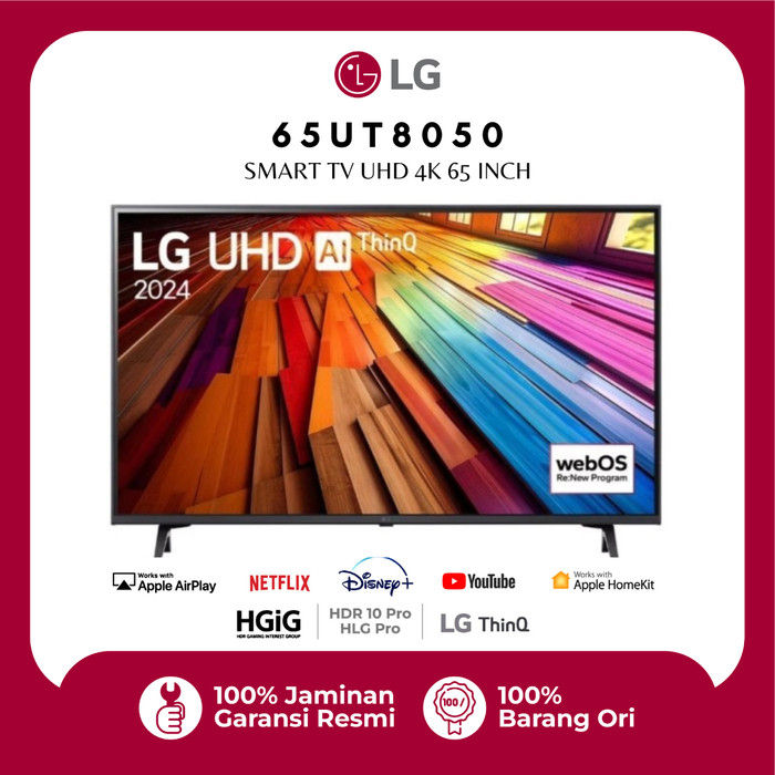 LG Smart TV UHD 4K 65 Inch 65UT8050 | Lazada Indonesia
