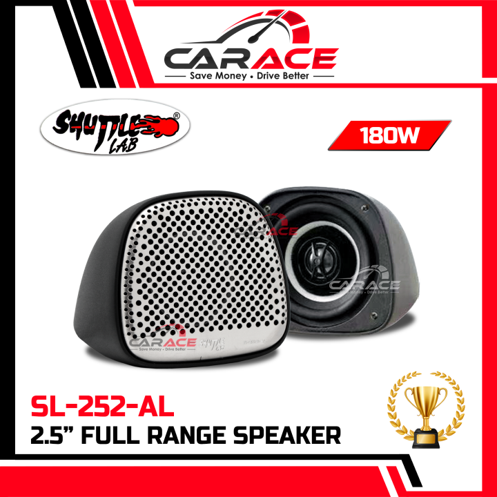 SHUTTLE LAB SL-252-AL | 2.5" Full Range Speaker 2Way Mid Range Tweeter ...