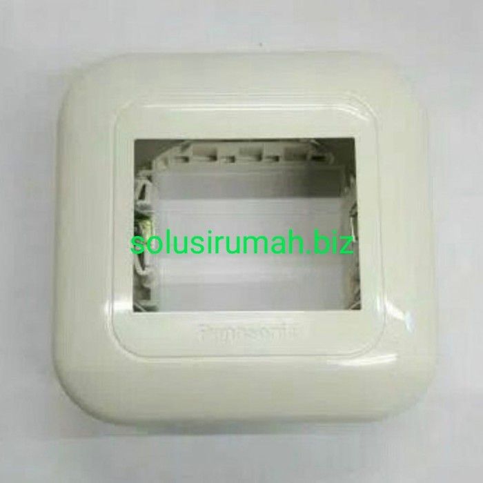 frame kosong u saklar panasonic seri 1 gang 2 device panasonik single ...