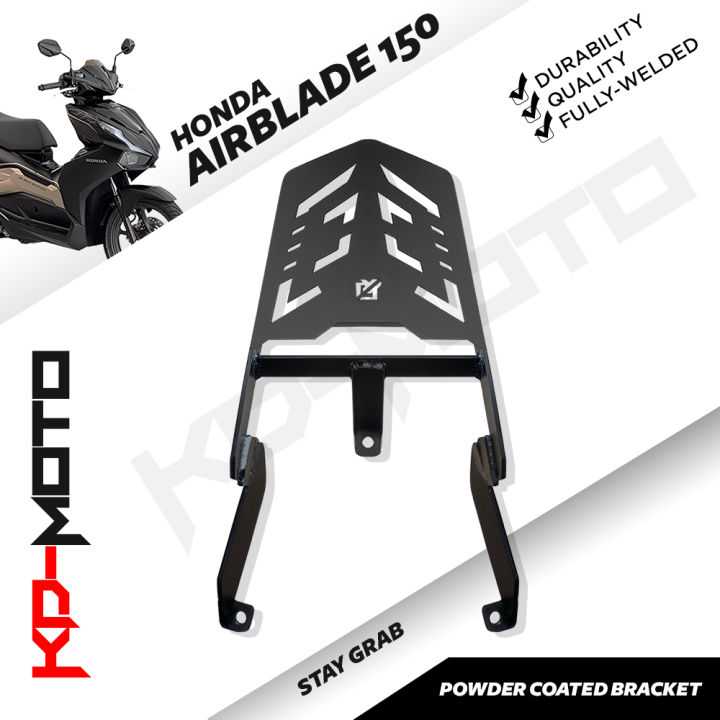 HONDA AIRBLADE 160 TOP BOX BRACKET / (STAY GRAB ) / LASER CUT / AIRBLADE 160 SG ACCESSORIES ...