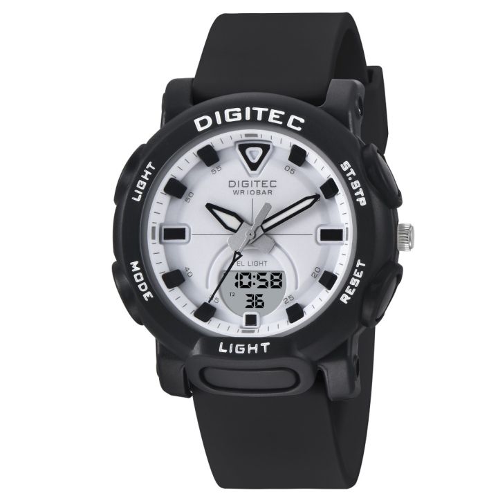 Jam Tangan Unisex Digitec 4150 Analog-Digital Water Resist Original ...