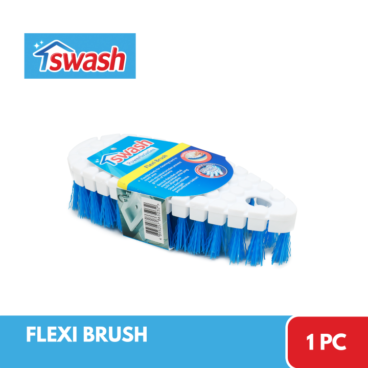 Swash Flexi Brush Scrub Brush Flexible Multi-purpose Brush Kitchen Bathroom Laundry Floor Brush ...